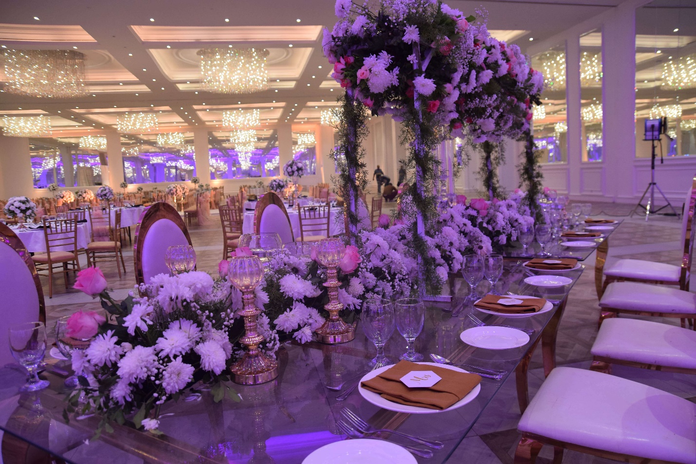 Grand Ball Room Styling Ideas for Wedding by the Experts